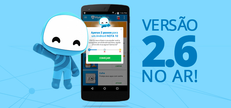 Nova versão do PSafe Total ganha função Wi-fi e permite personalizar o ...