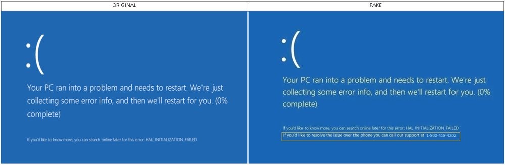 El pantallazo azul de Windows ahora es una amenaza - Blog PSafe ...